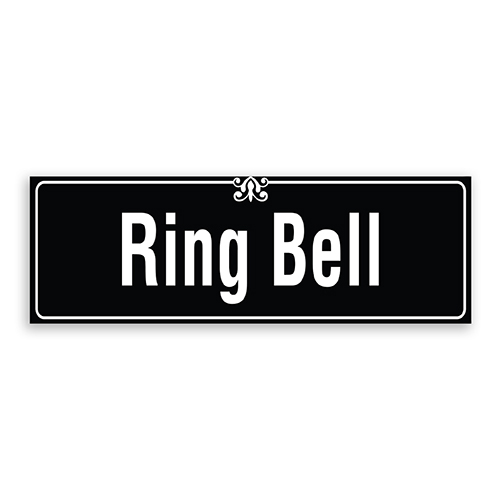 RING BELL - American Sign Company
