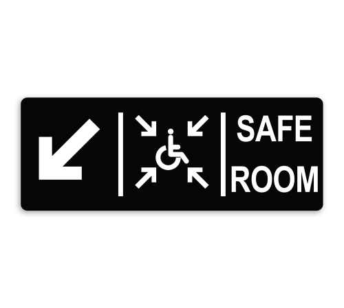 Safe Room Signs - American Sign Company