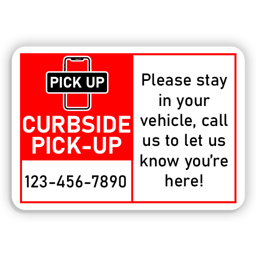 CURBSIDE PICK-UP - American Sign Company