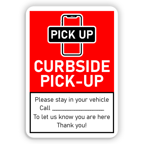CURBSIDE PICK-UP - American Sign Company