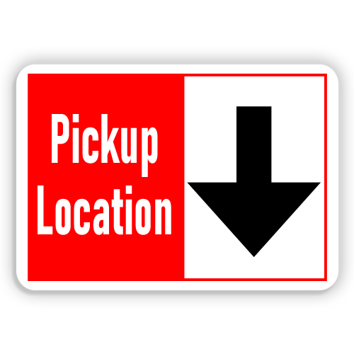 PICKUP LOCATION - American Sign Company