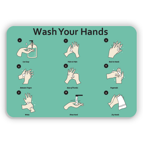 WASH YOUR HANDS - American Sign Company