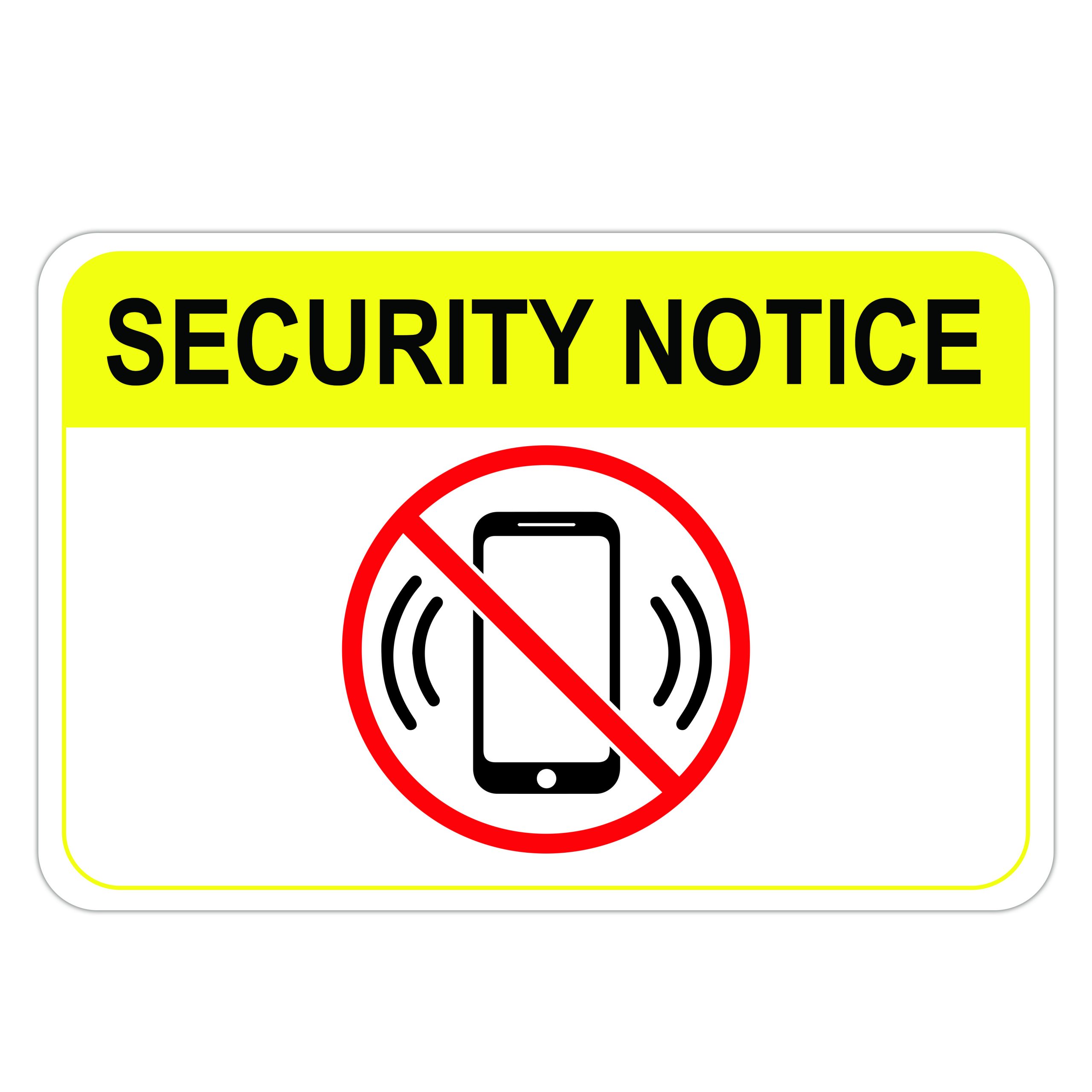 SECURITY NOTICE - American Sign Company