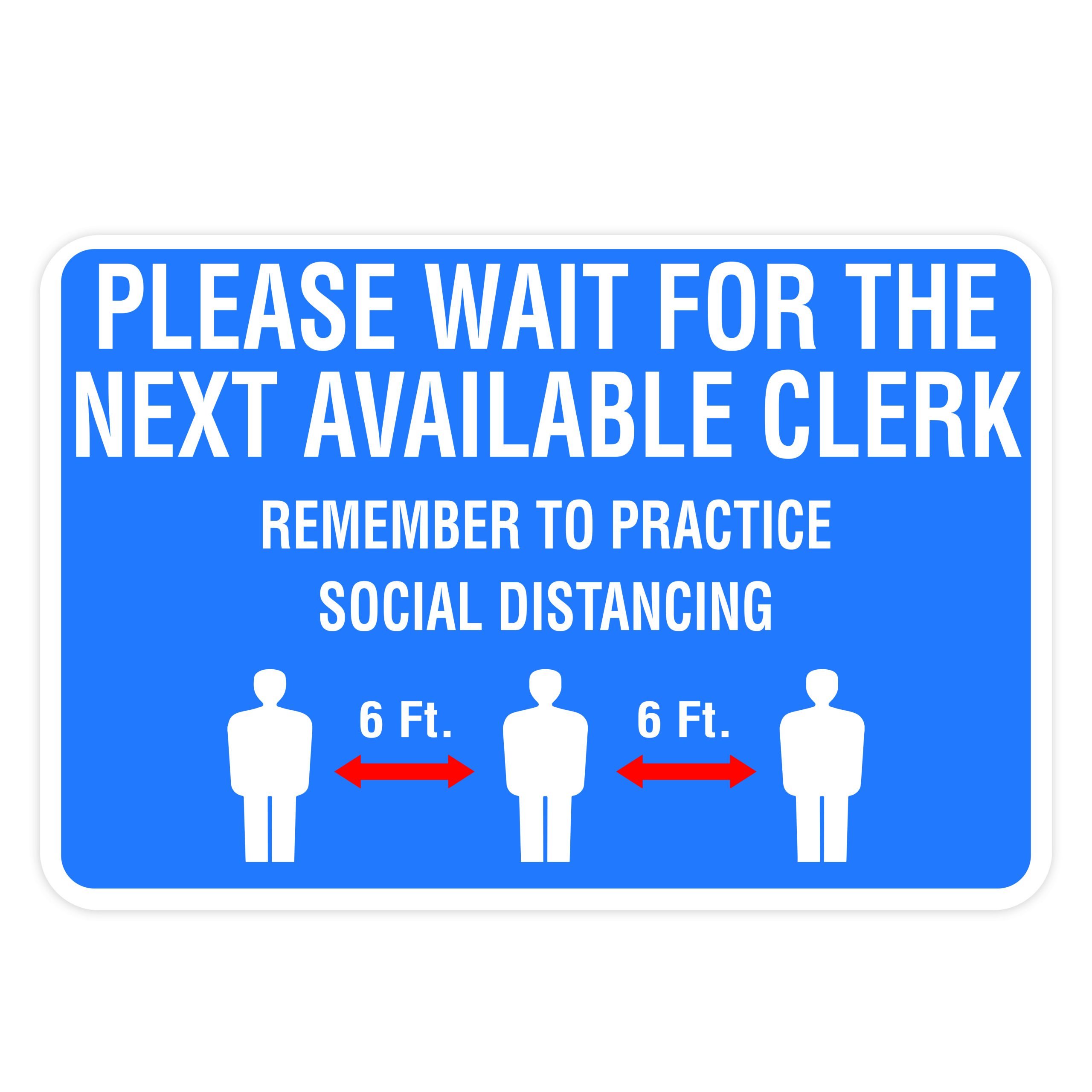 Wait Sign For Paperwork