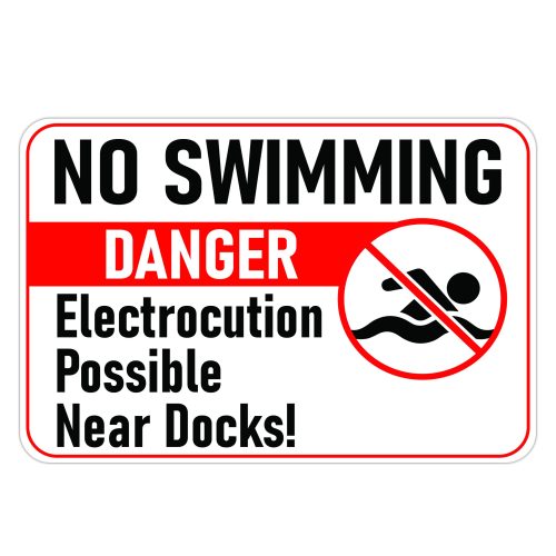 NO SWIMMING PLEASE - American Sign Company