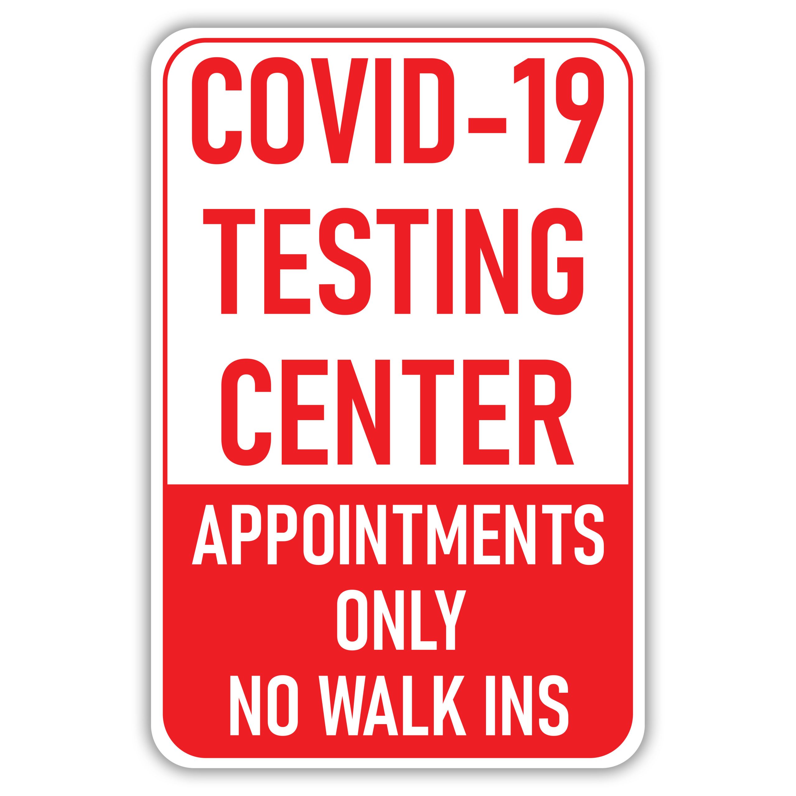 COVID-19 TESTING CENTER APPOINTMENTS ONLY - American Sign Company