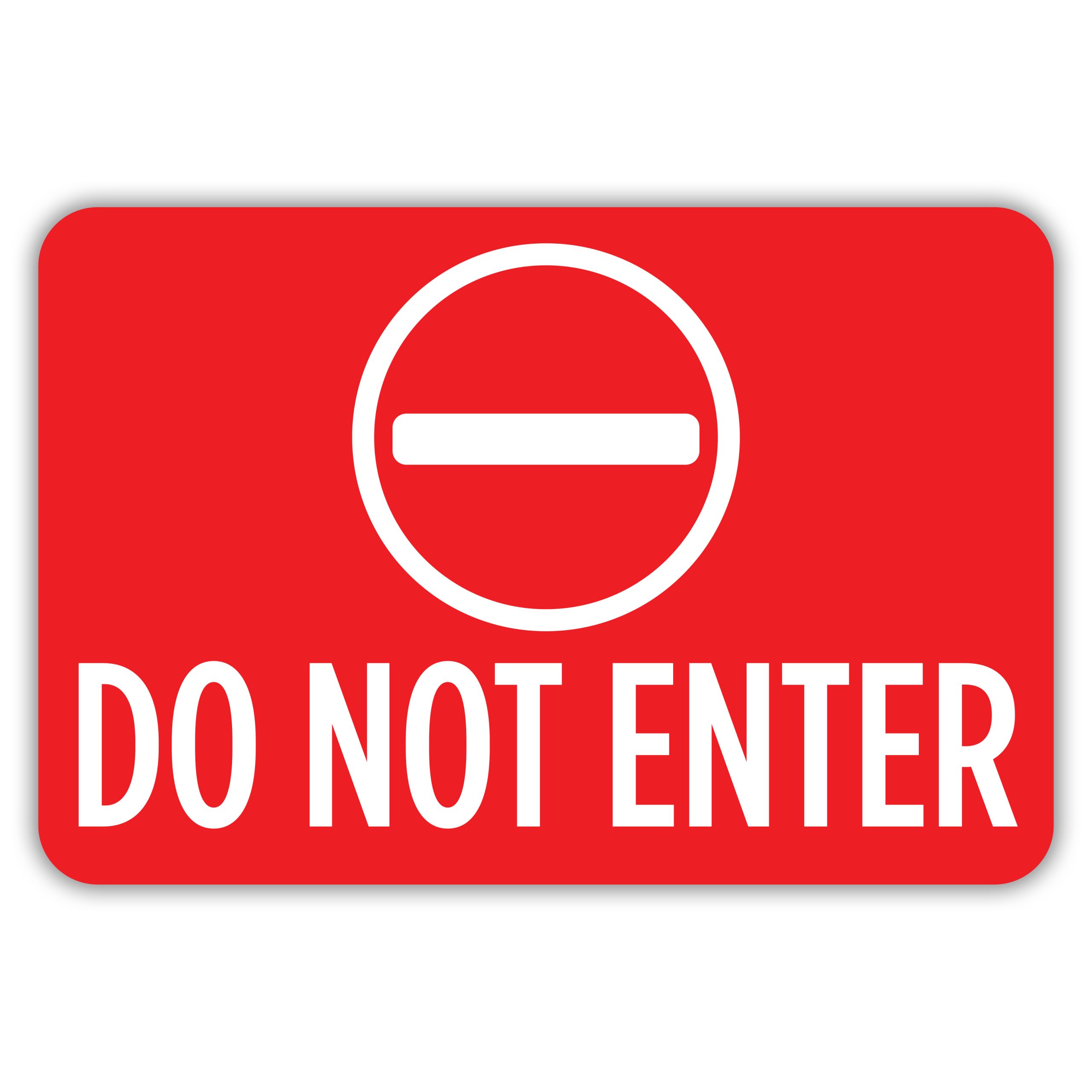 DO NOT ENTER - American Sign Company