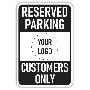 PARKING AREA FOR CUSTOMERS ONLY - American Sign Company