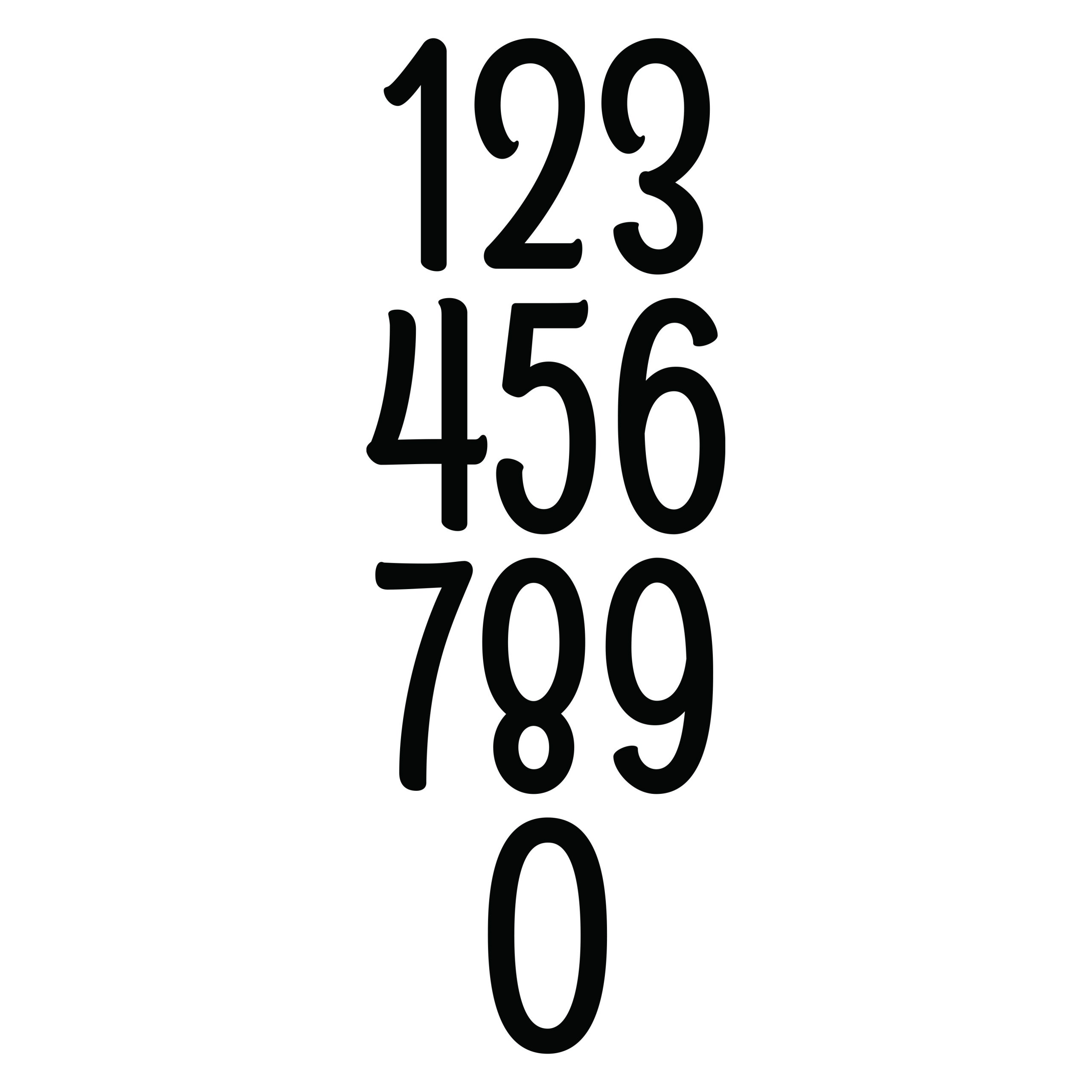 INDIVIDUAL NUMBER SIGN - American Sign Company