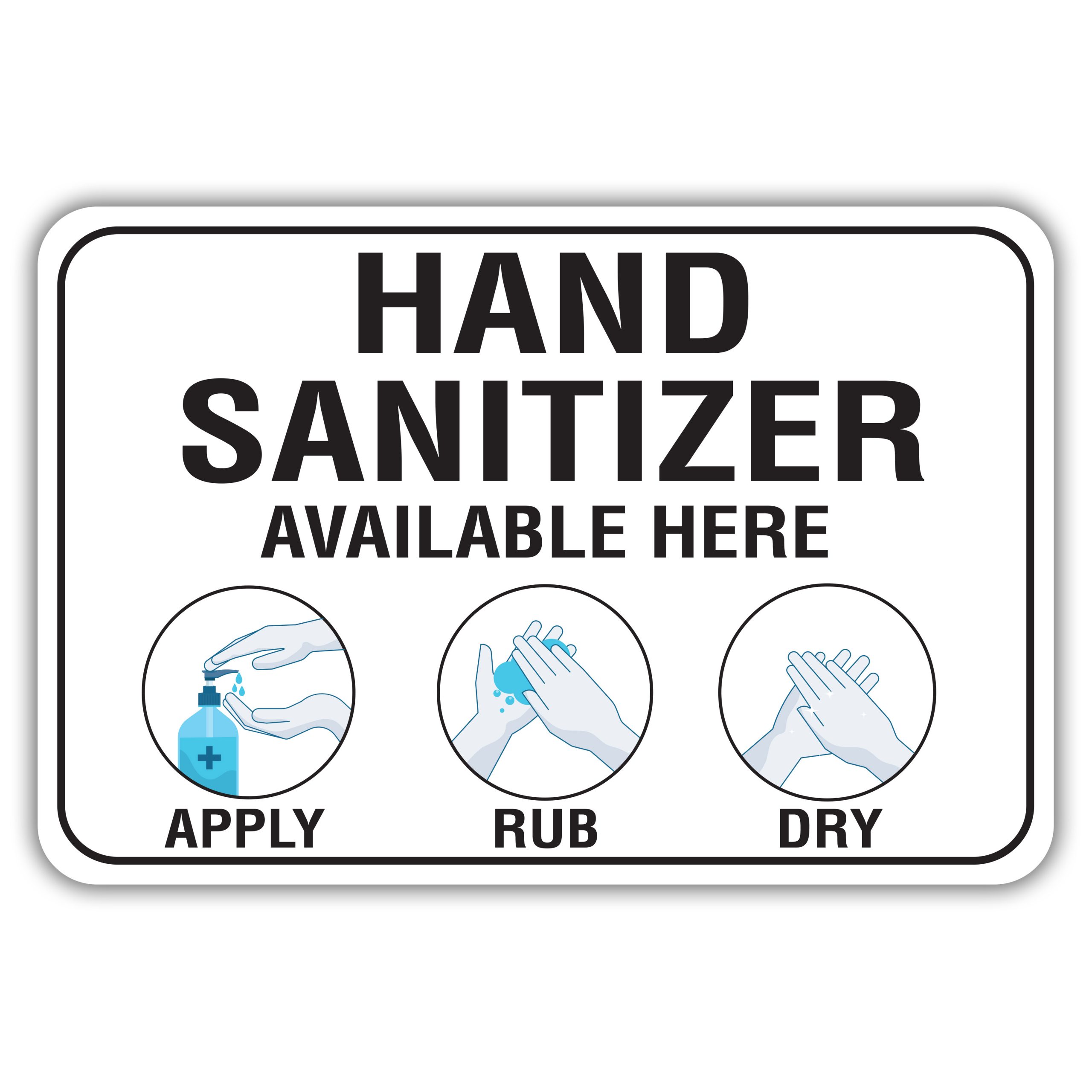 HAND SANITIZER AVAILABLE HERE - American Sign Company