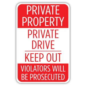 KEEP OUT ARMED RESPONSE TO ALARM - American Sign Company