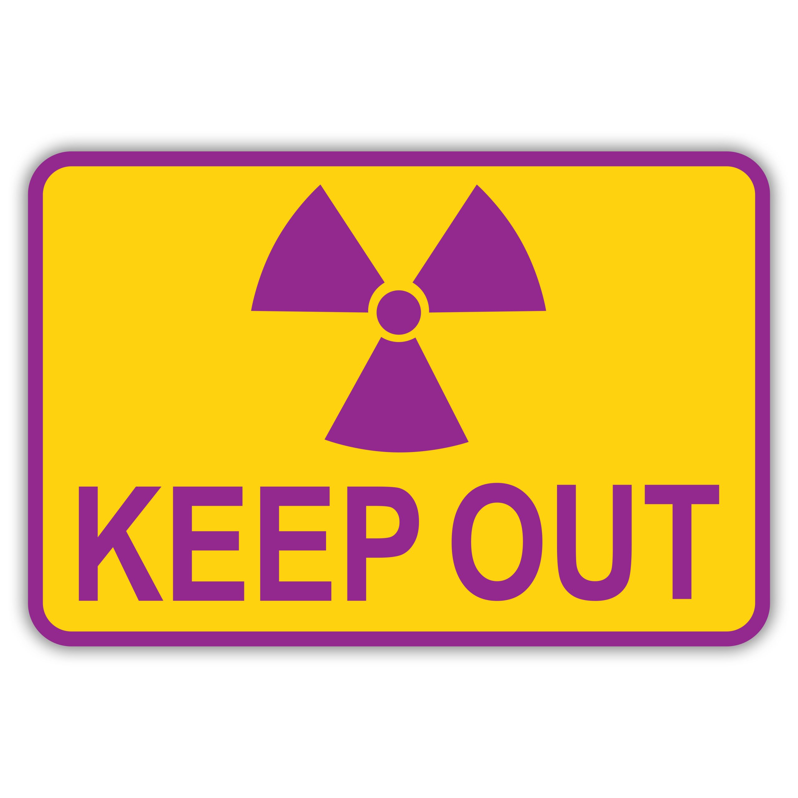 KEEP OUT - American Sign Company