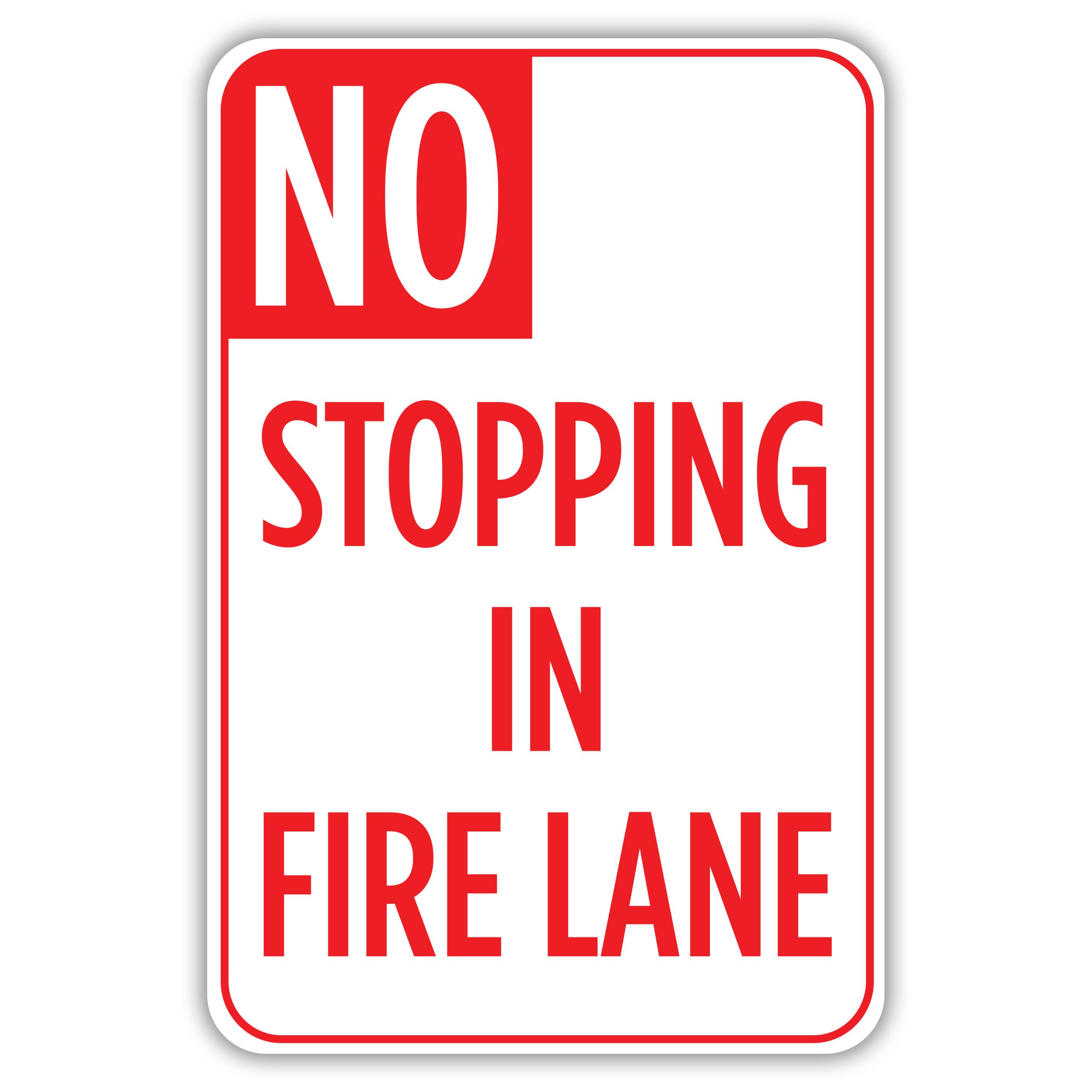 NO STOPPING IN FIRE LANE American Sign Company no-stopping-in-fire-lane-american-sign-company
