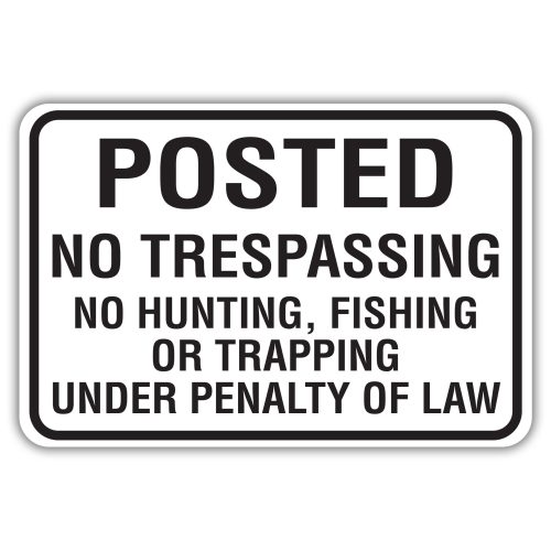 NO HUNTING - American Sign Company