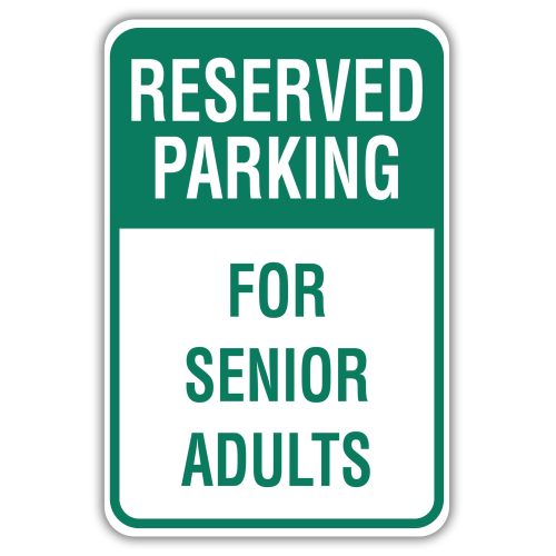 NO PARKING THIS SPACE IS RESERVED - American Sign Company