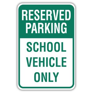 RESERVED PARKING ELECTRIC VEHICLES ONLY - American Sign Company
