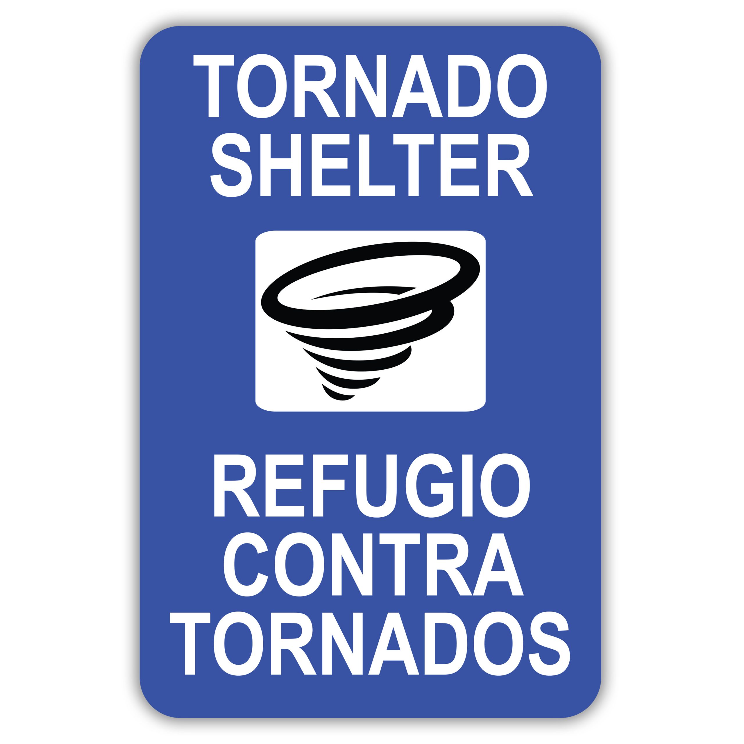TORNADO SHELTER REFUGIO CONTRA TORNADOS - American Sign Company