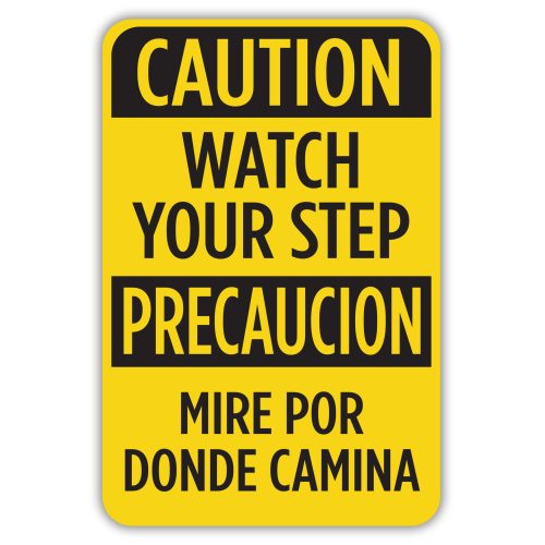 CAUTION ICE! WATCH YOUR STEP - American Sign Company