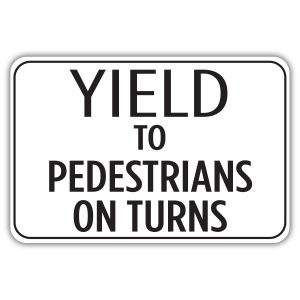 U-TURN YIELD TO RIGHT TURN - American Sign Company