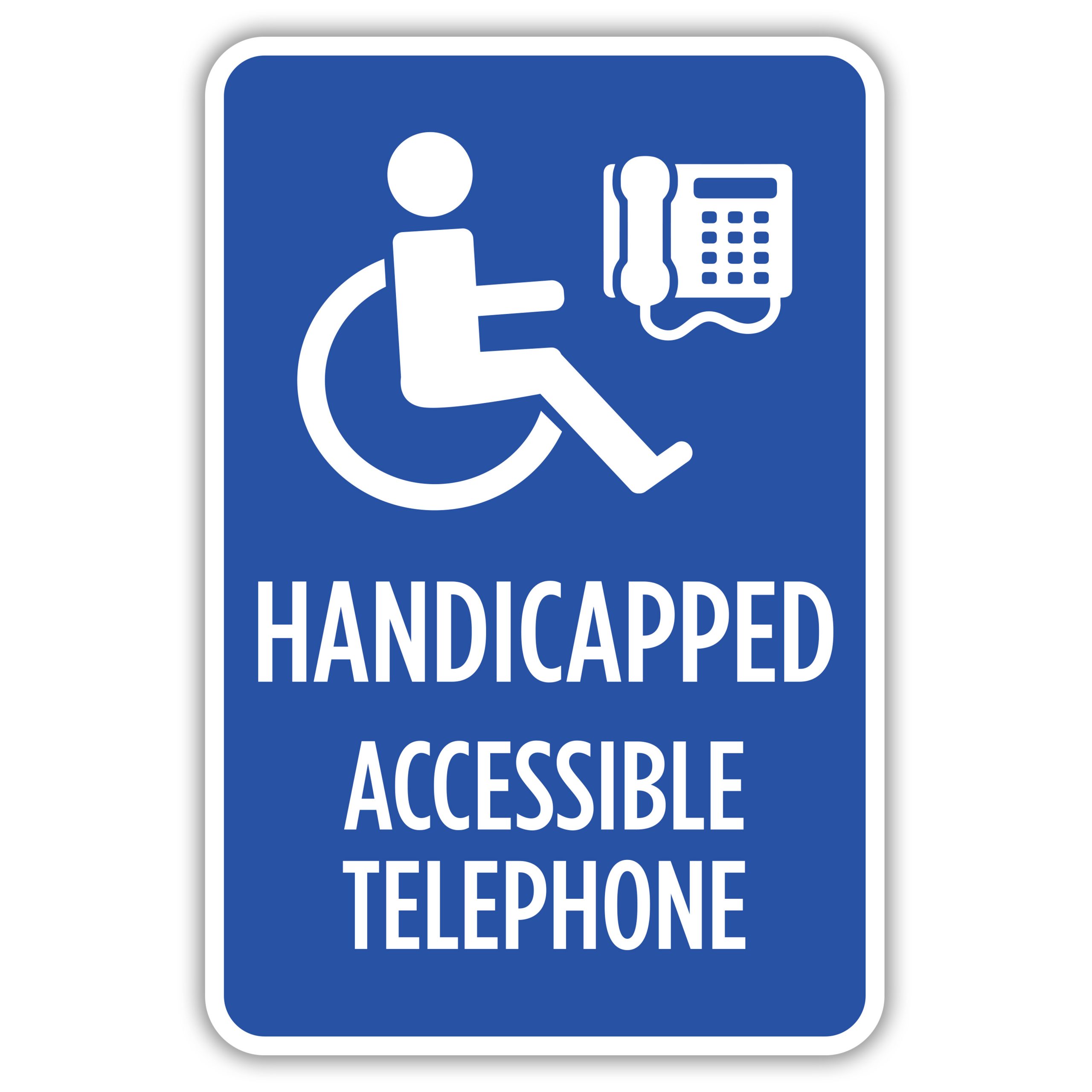 HANDICAPPED ACCESSIBLE TELEPHONE - American Sign Company