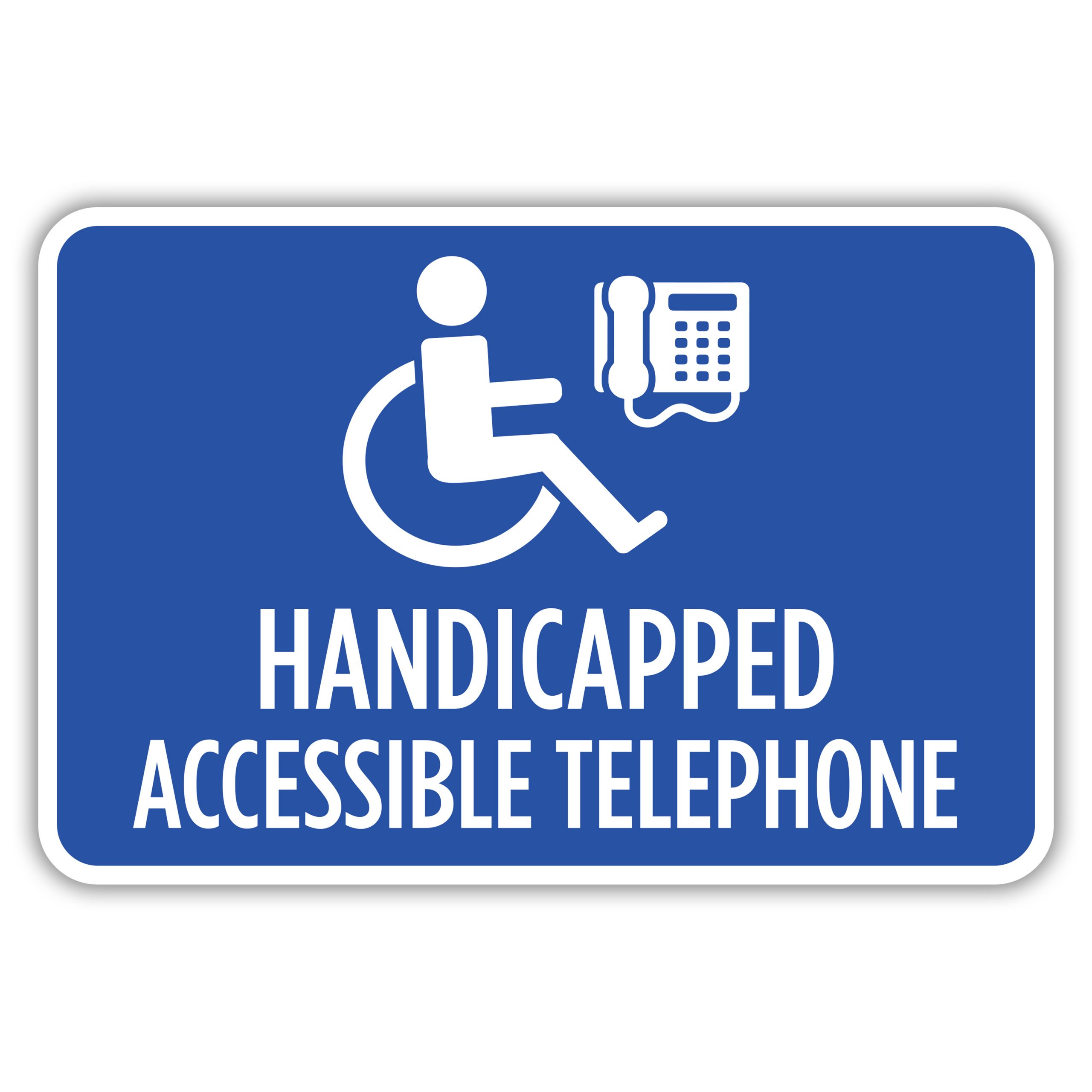 HANDICAPPED ACCESSIBLE TELEPHONE - American Sign Company