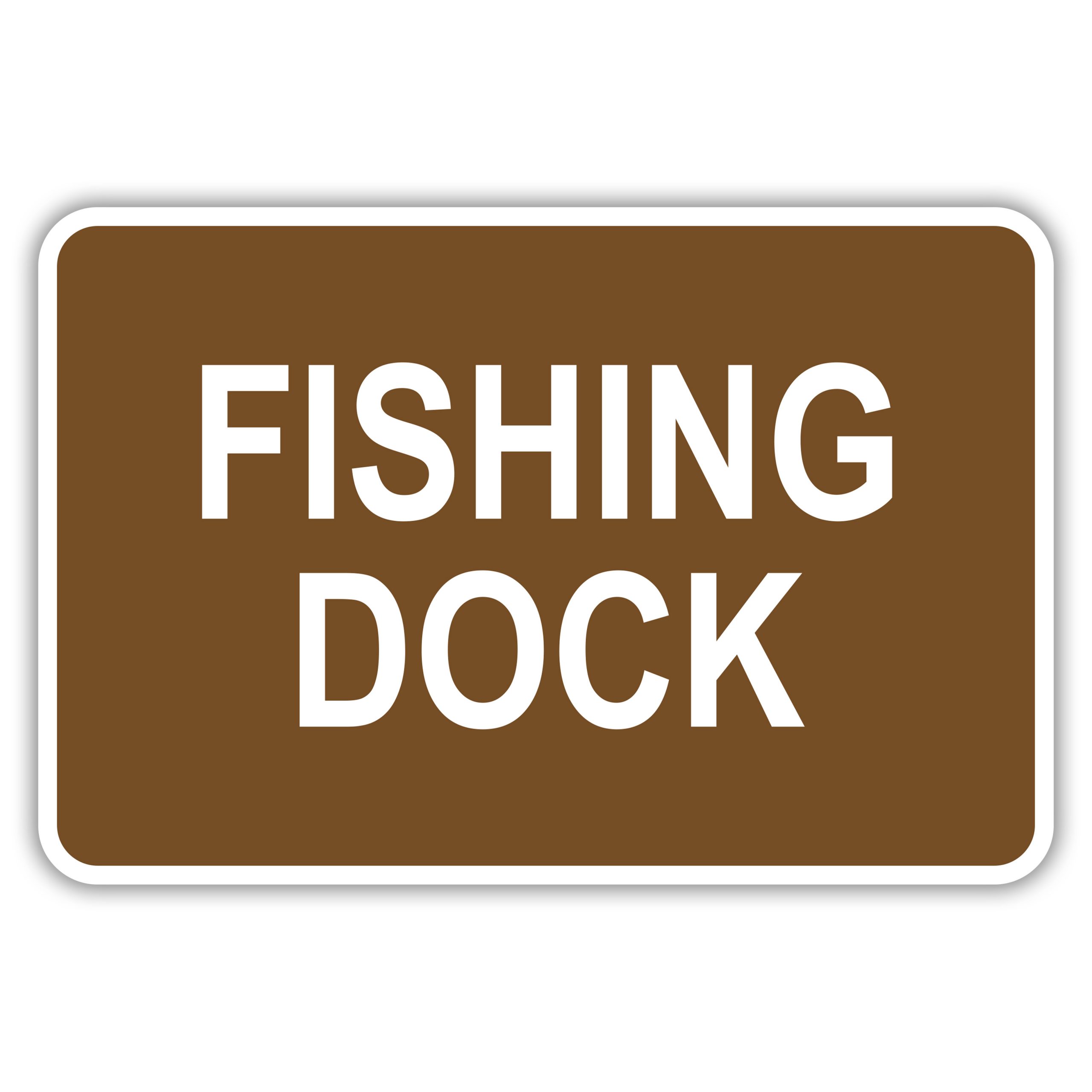 FISHING DOCK - American Sign Company