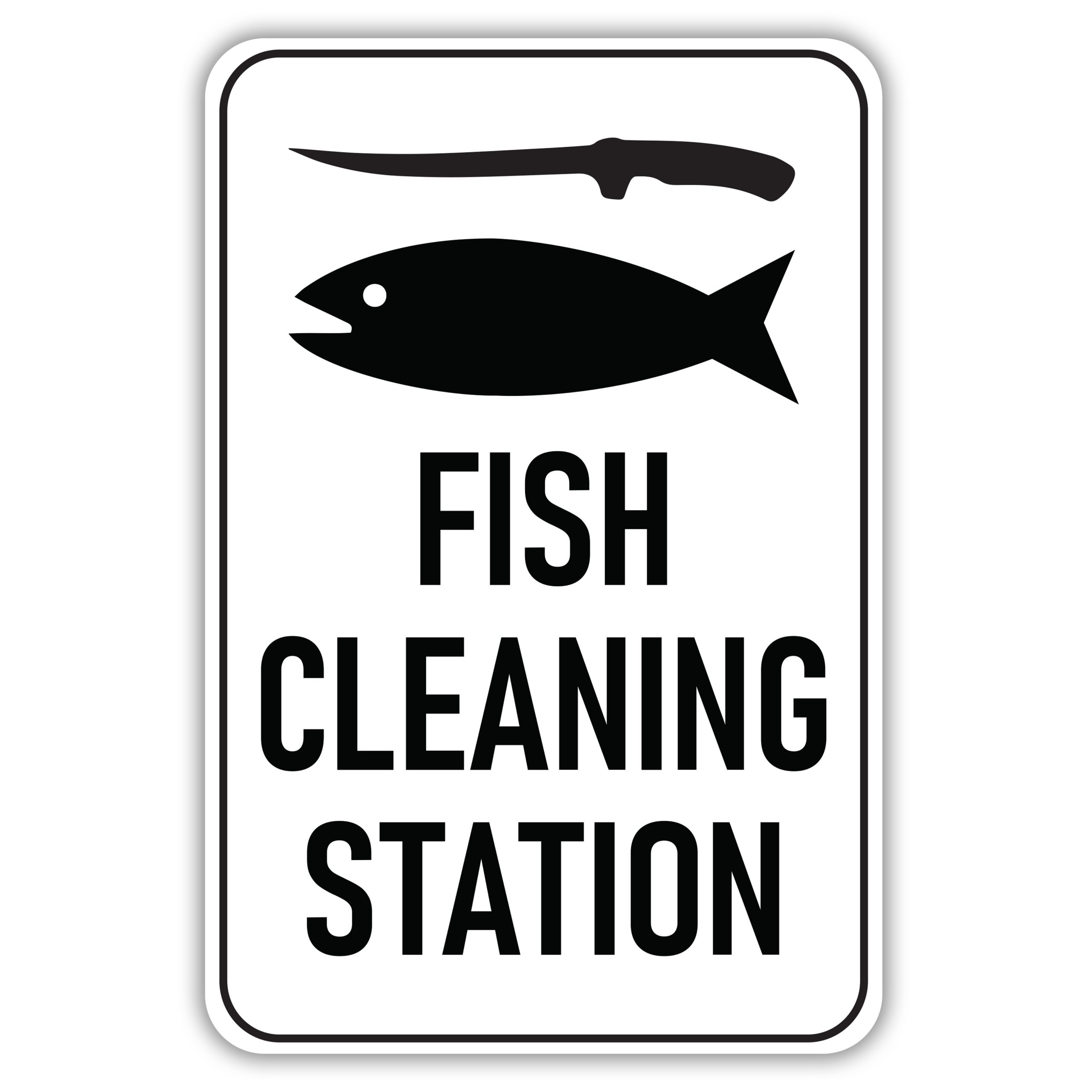 FISH CLEANING STATION - American Sign Company
