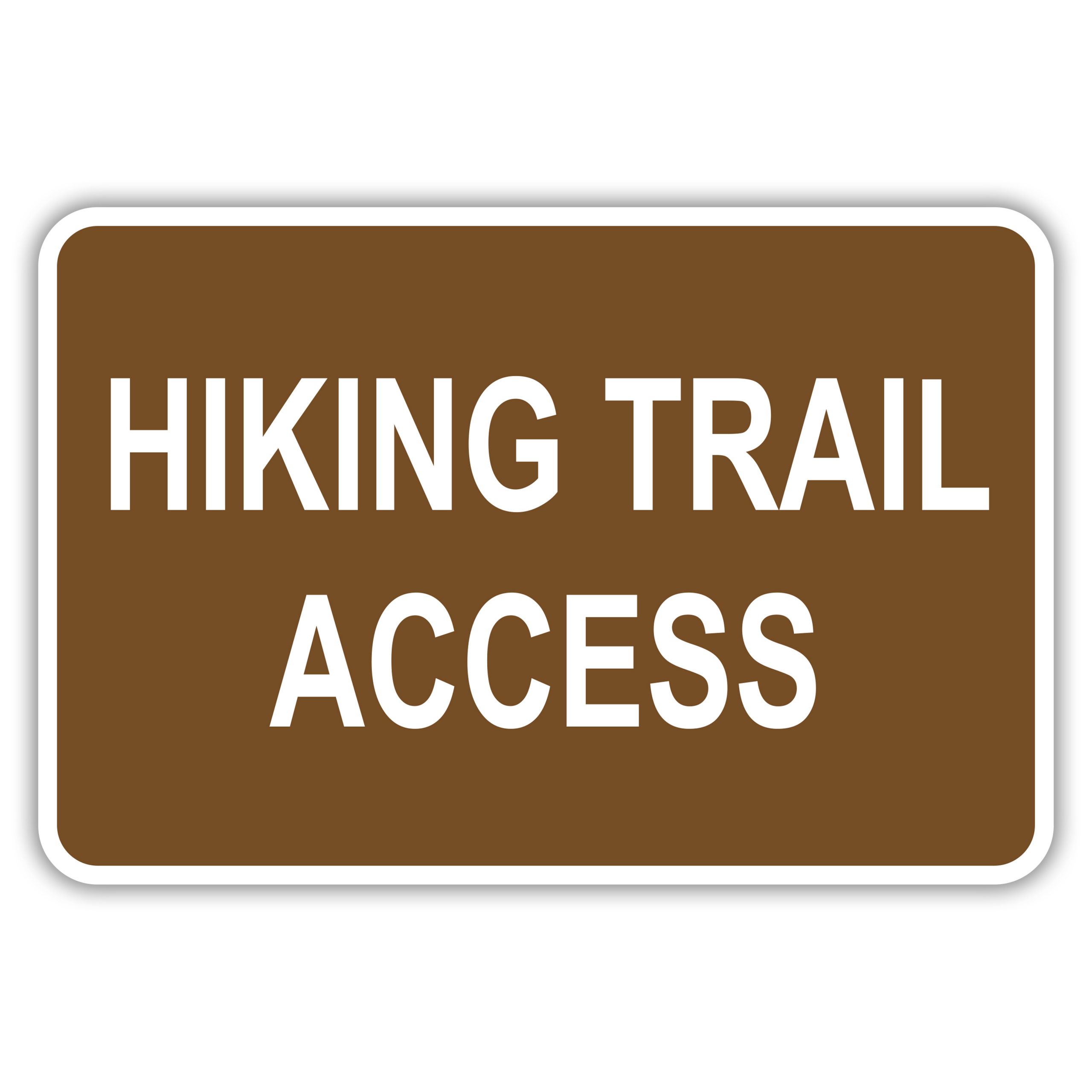HIKING TRAIL ACCESS - American Sign Company