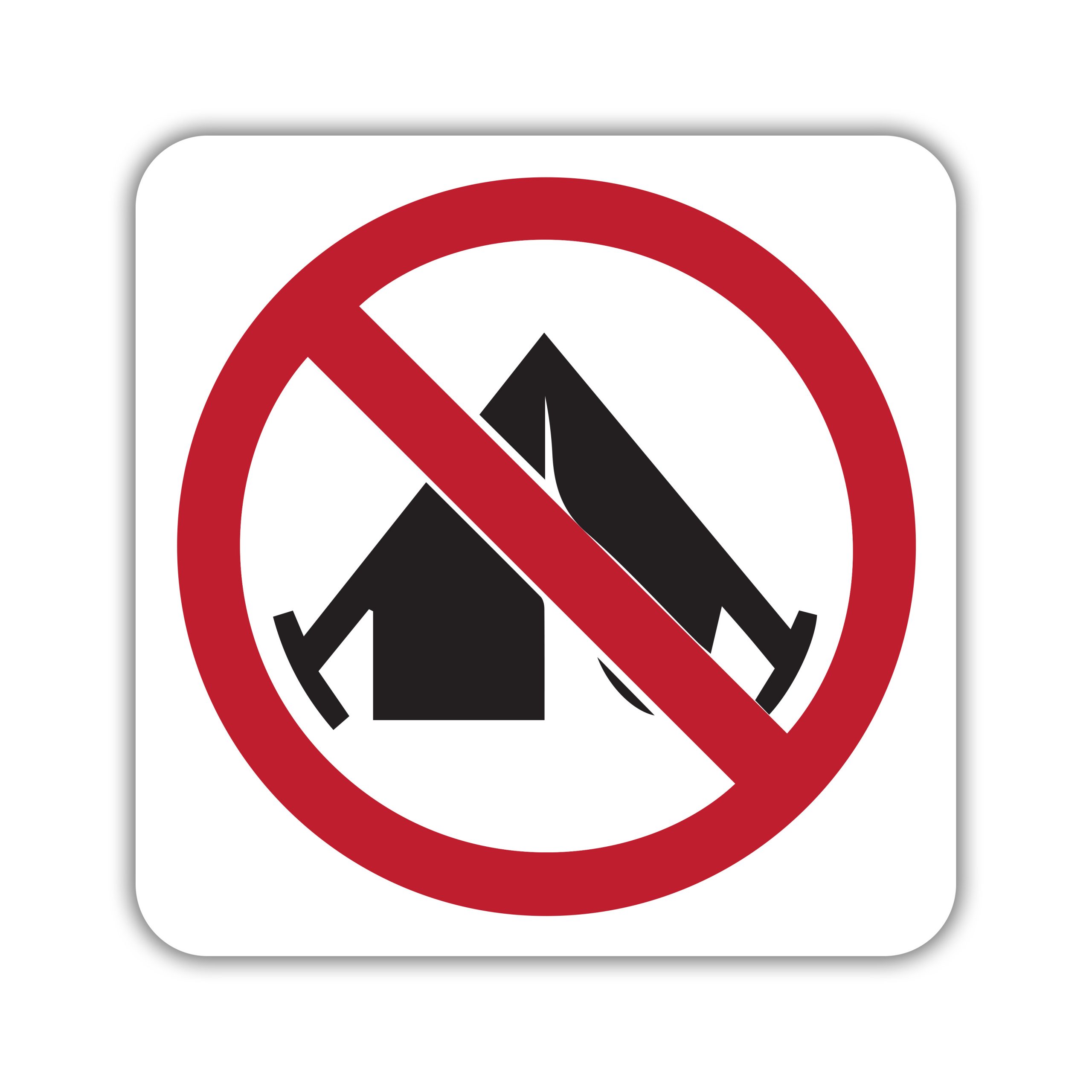 (NO CAMPING) - American Sign Company