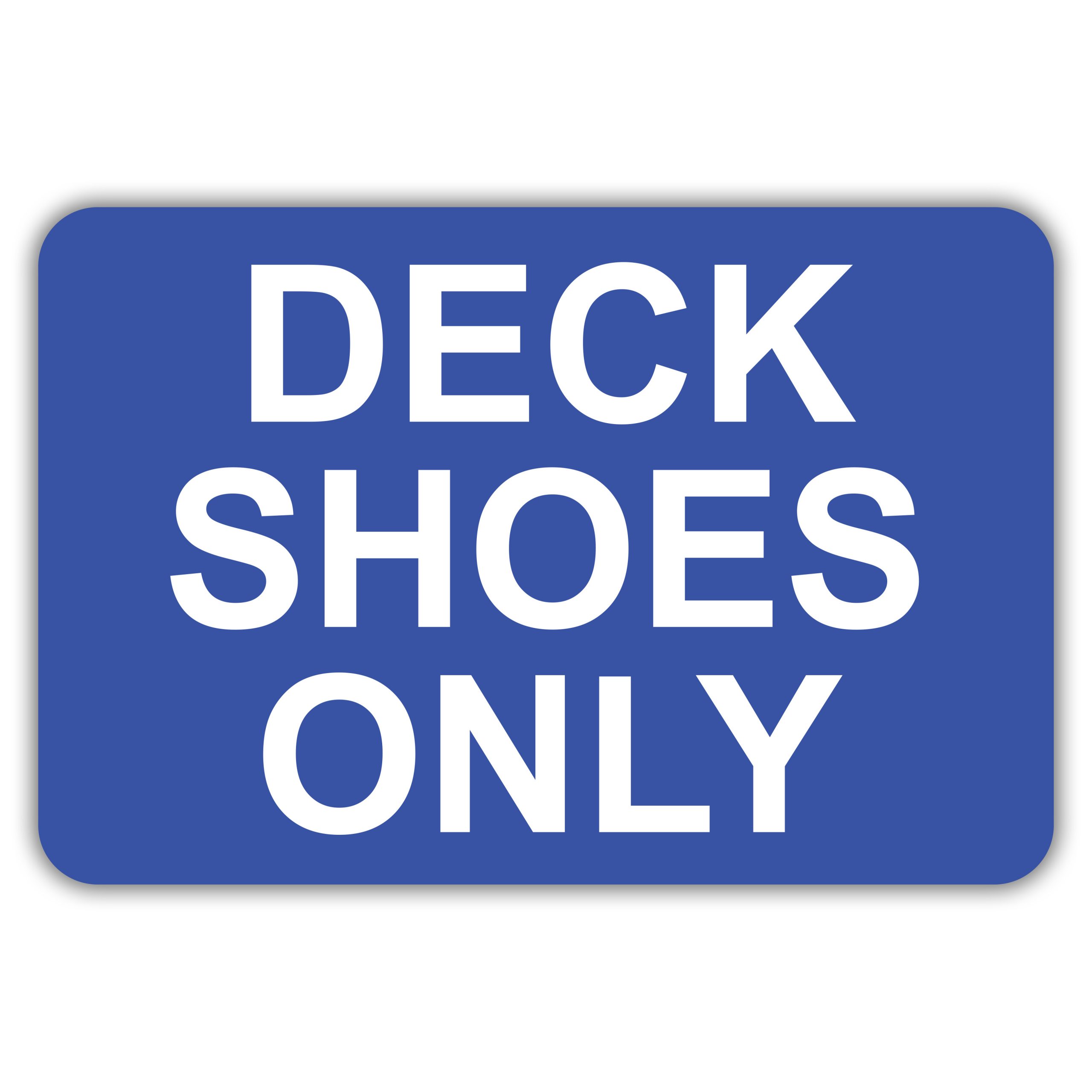 DECK SHOES ONLY - American Sign Company