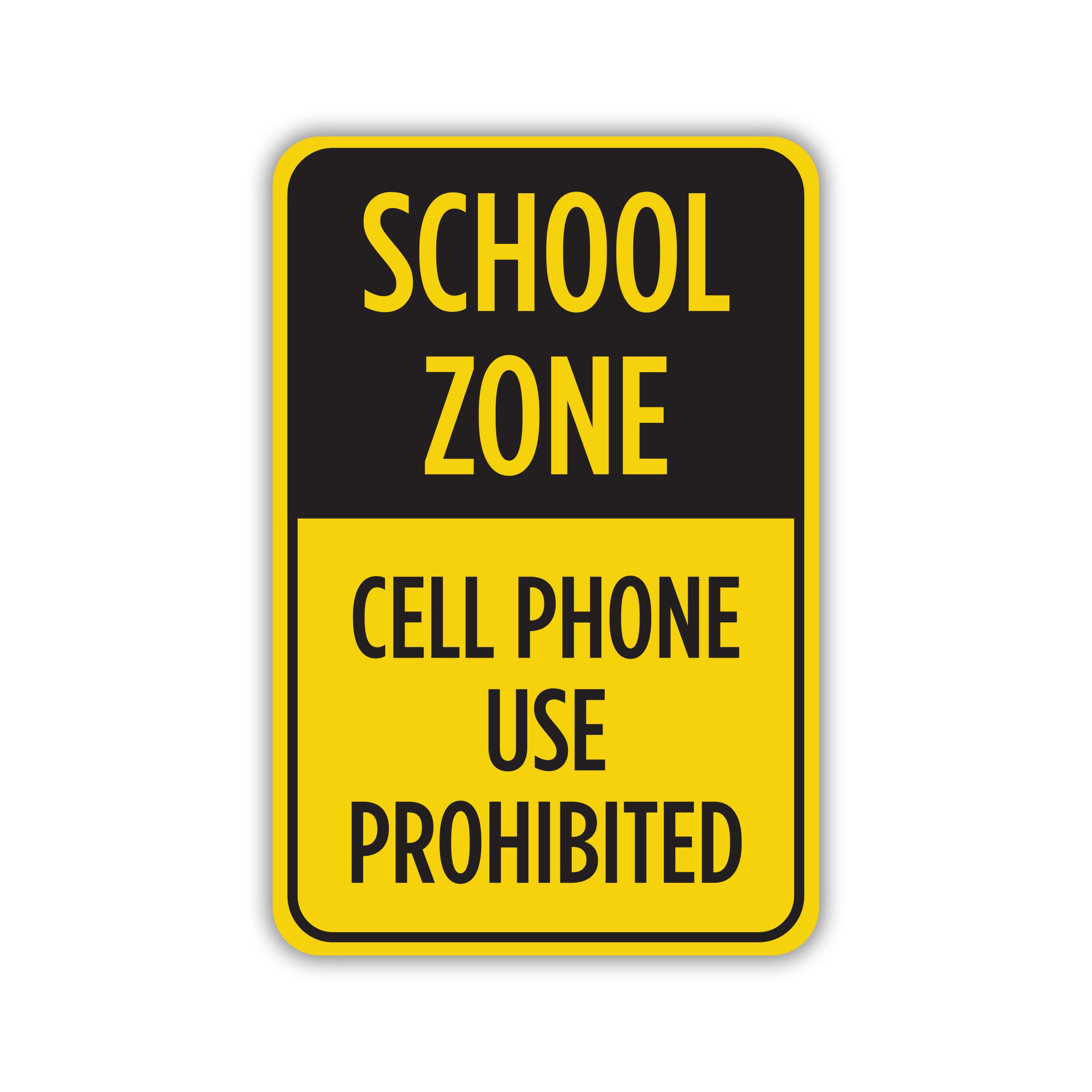 CELL PHONE USE PROHIBITED - American Sign Company