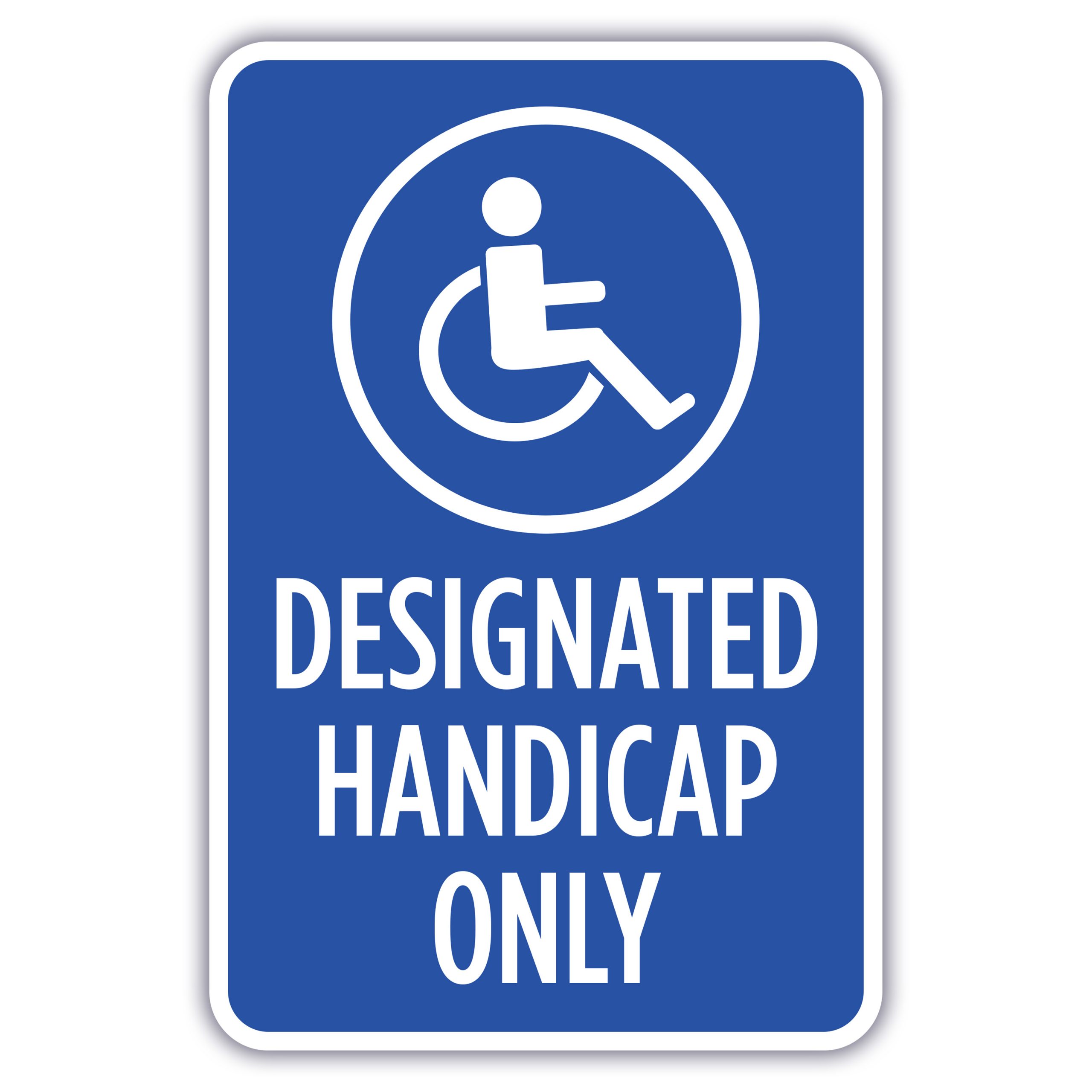 DESIGNATED HANDICAP ONLY - American Sign Company