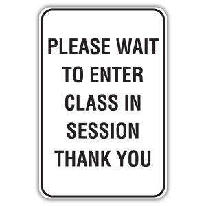 STOP PLEASE WAIT FOR ATTENDANT - American Sign Company