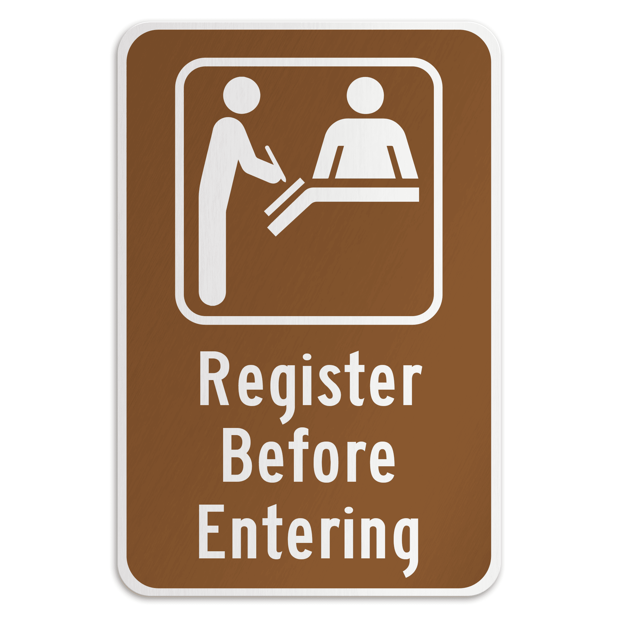 REGISTER BEFORE ENTERING American Sign Company