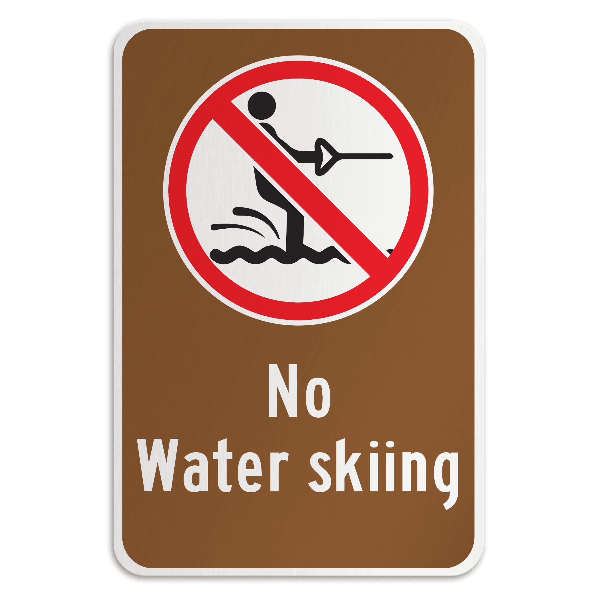 NO WATER SKIING - American Sign Company