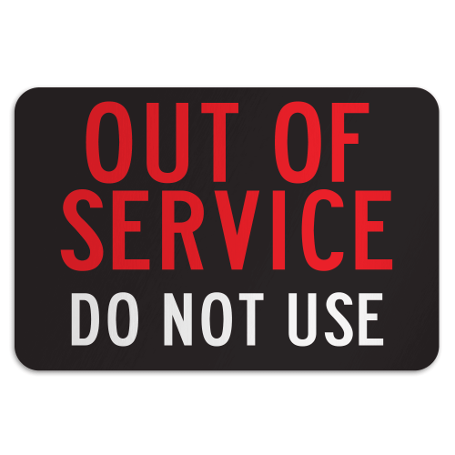 DANGER DO NOT USE - American Sign Company