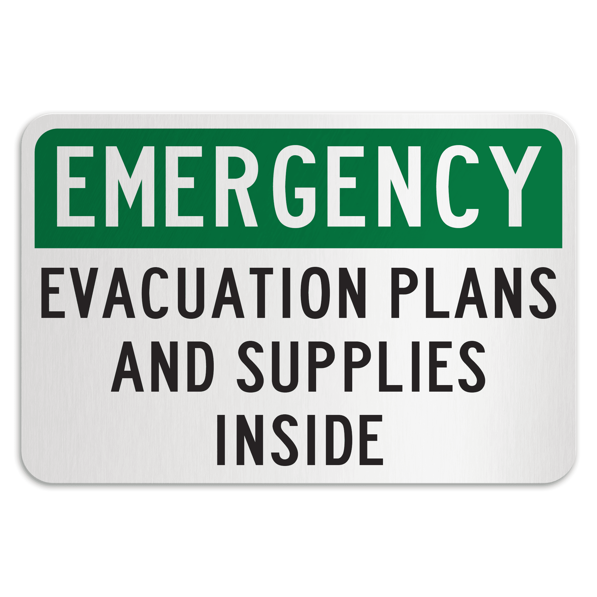 EMERGENCY EVACUATION GATE DO NOT BLOCK - American Sign Company