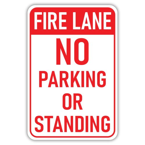 NO PARKING STANDING STOPPING - American Sign Company