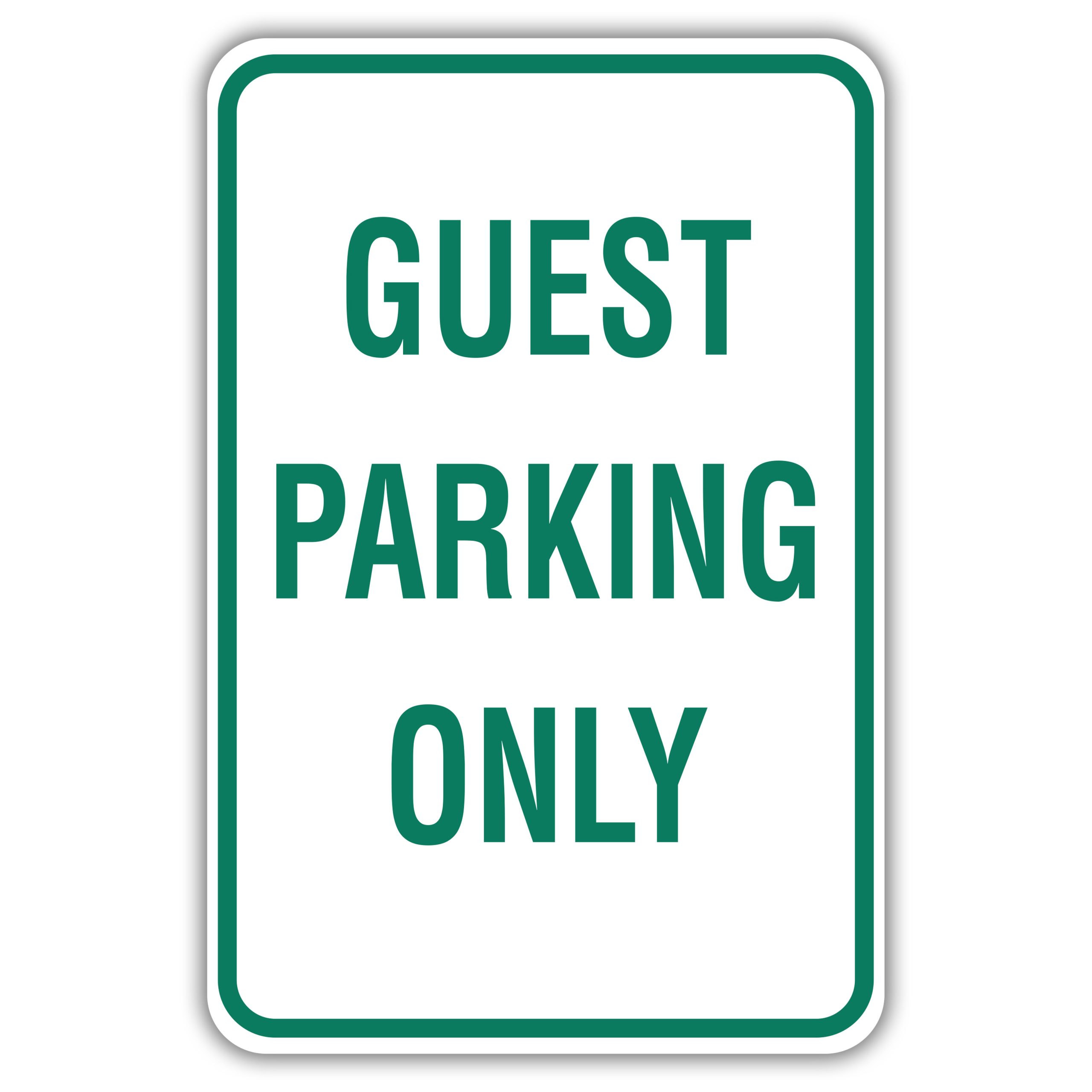 GUEST PARKING ONLY - American Sign Company