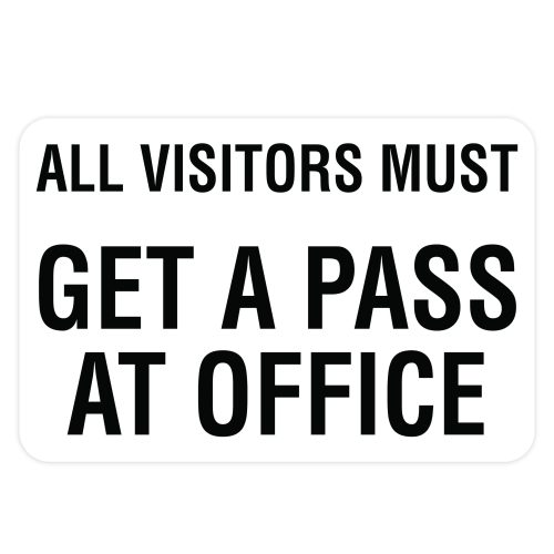 Visitor Door Signs - American Sign Company
